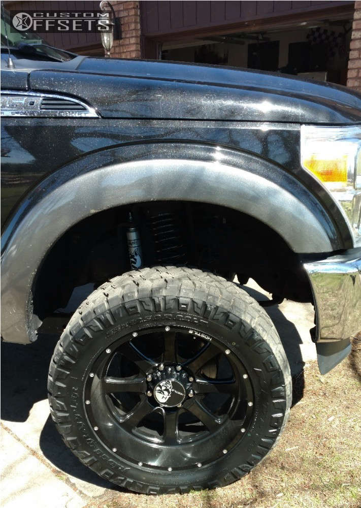 2014 Ford F-350 Super Duty with 22x10 -25 Hostile Exile and 35/12.5R22 ...