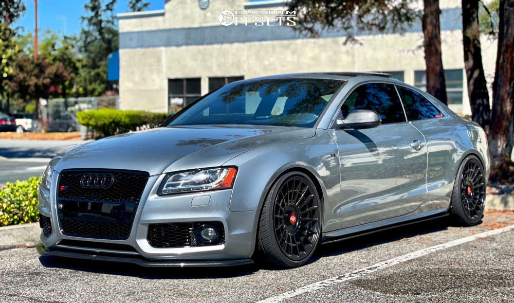 2011 Audi S5 Wheel Offset Nearly Flush Coilovers 1889817 Custom Offsets 2011 Audi S5 Wheel Offset Nearly Flush Coilovers 1889817 Custom Offsets