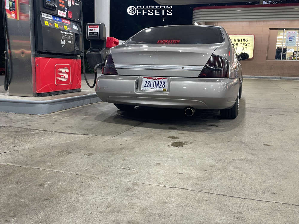 2000 Nissan Altima with 17x8 35 Vors Sp1 and 195/40R17 Achilles Atr-k ...