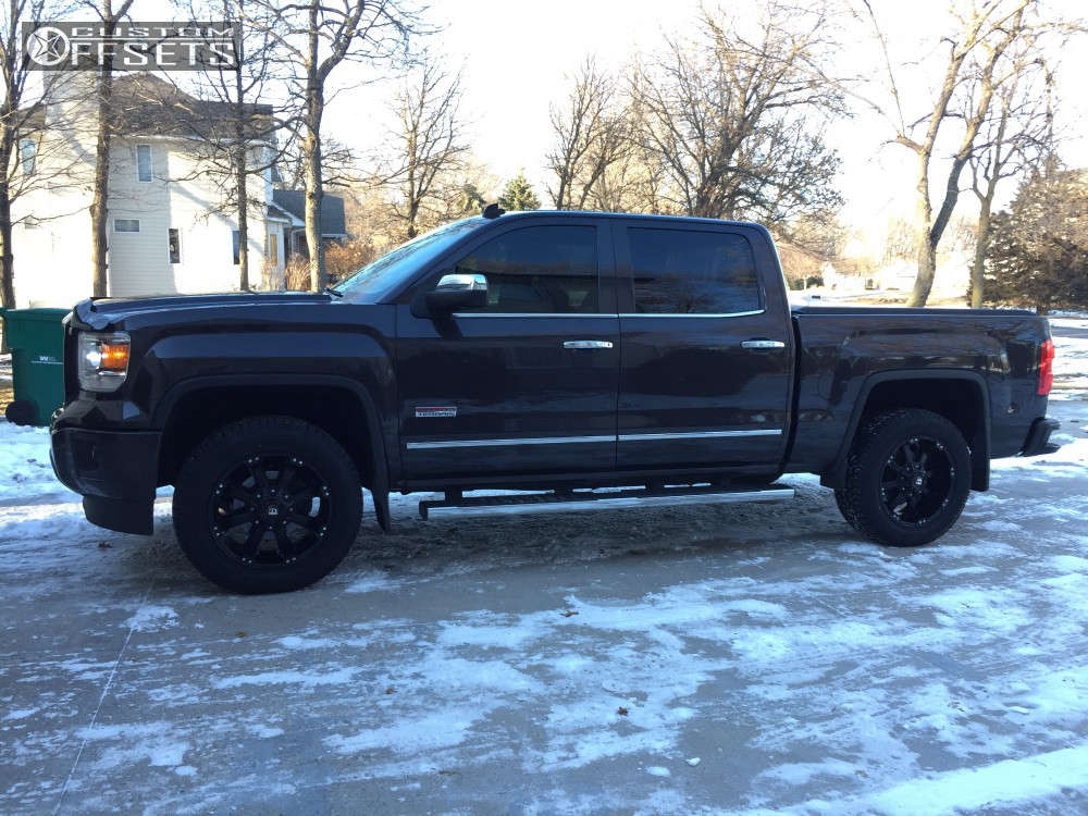 2014 GMC Sierra 1500 with 20x9 -12 Ballistic Morax and 275/60R20 ...