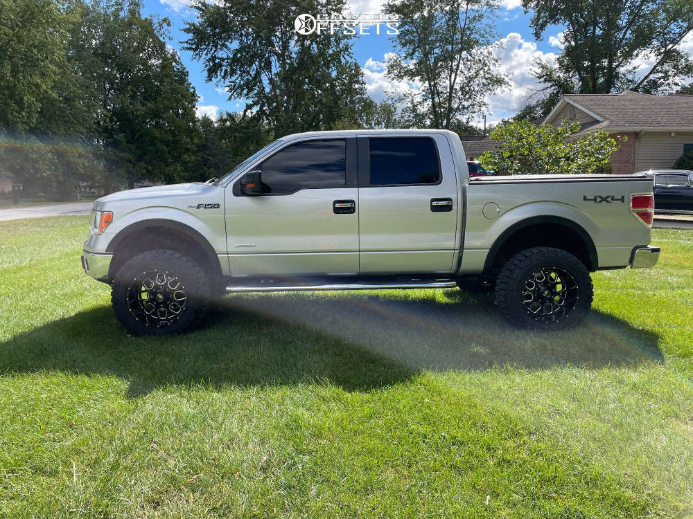 2013 Ford F-150 with 20x12 -44 Hardrock Gunner and 35/12.5R20 Americus ...