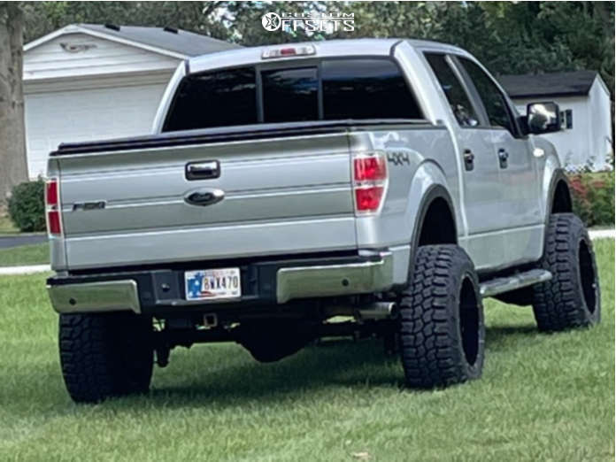 2013 Ford F-150 with 20x12 -44 Hardrock Gunner and 35/12.5R20 Americus ...