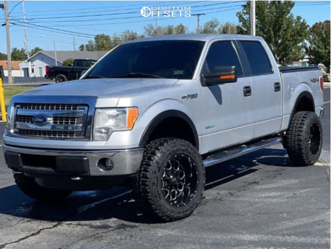 2013 Ford F-150 with 20x12 -44 Hardrock Gunner and 35/12.5R20 Americus ...