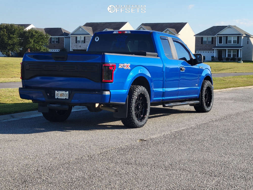 2017 Ford F-150 with 20x9 12 Vision Rocker and 275/55R20 Nitto Ridge ...