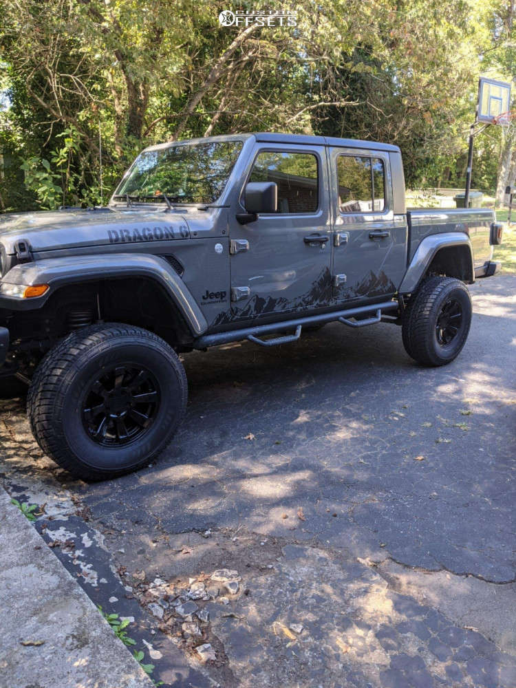 2020 Jeep Gladiator with 17x8.5 -24 Level 8 Enforcer and 35/12.5R17 ...