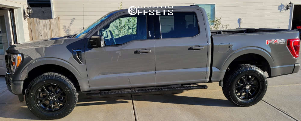 2021 Ford F-150 with 20x9 12 Hostile Rage and 265/65R20 Nitto Terra ...