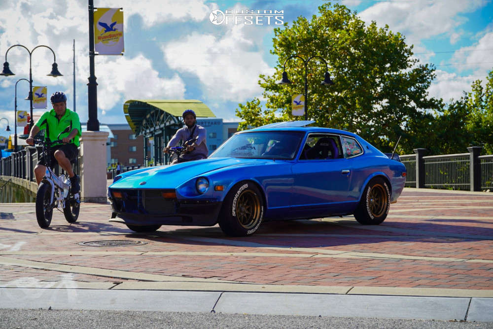 1977 Nissan 280Z with 15x8 0 MST Mt11 and 205/60R15 Kumho Solus Ta11 ...