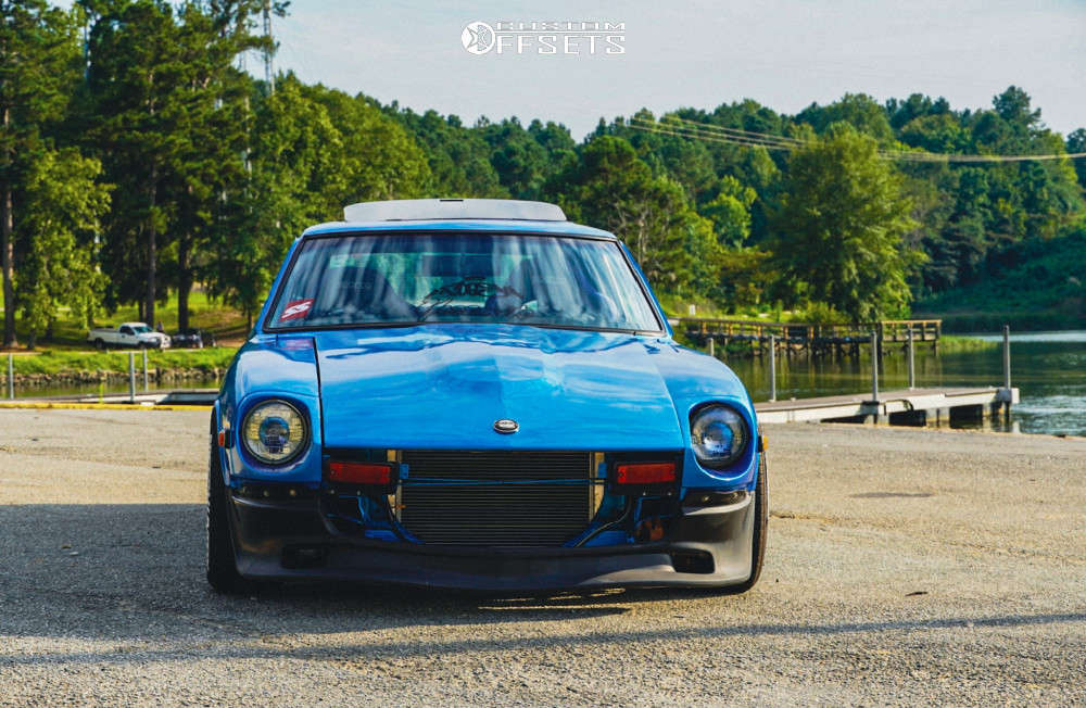 1977 Nissan 280Z with 15x8 0 MST Mt11 and 205/60R15 Kumho Solus Ta11 ...