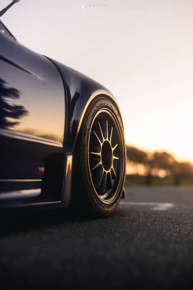 1992 Acura NSX with 17x9 25 Konig Hypergram and 245/40R17 Bridgestone ...