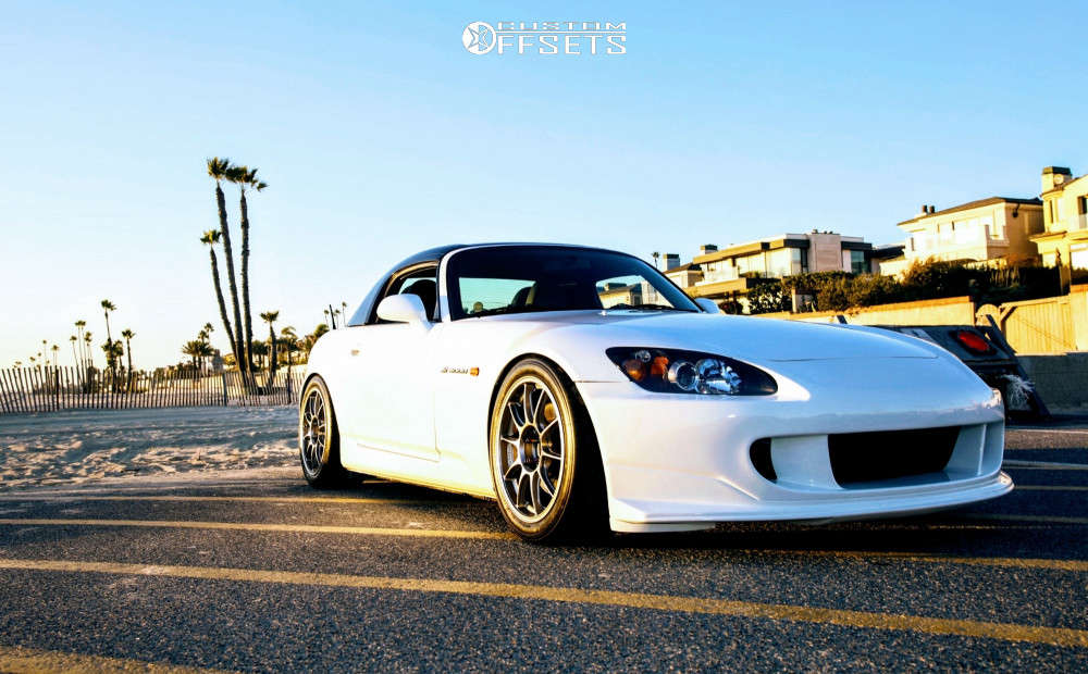 2009 Honda S2000 with 17x9 47 WedsSport Tc105x and 245/40R17 Falken ...
