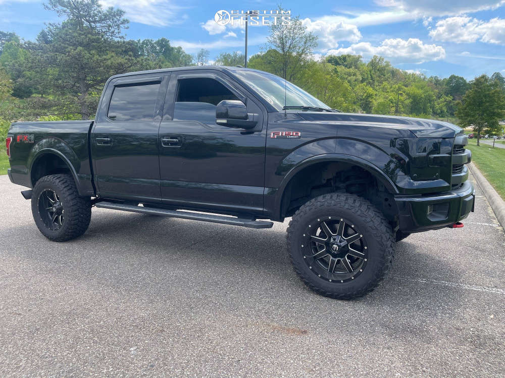 2016 Ford F-150 with 20x12 -44 Fuel 513 and 35/12.5R20 Mastercraft ...