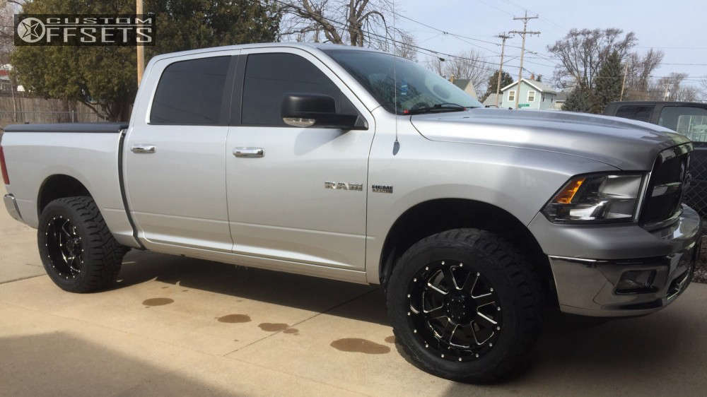 2010 Dodge Ram 1500 with 20x10 -19 Gear Off-Road Big Block and 33/12 ...