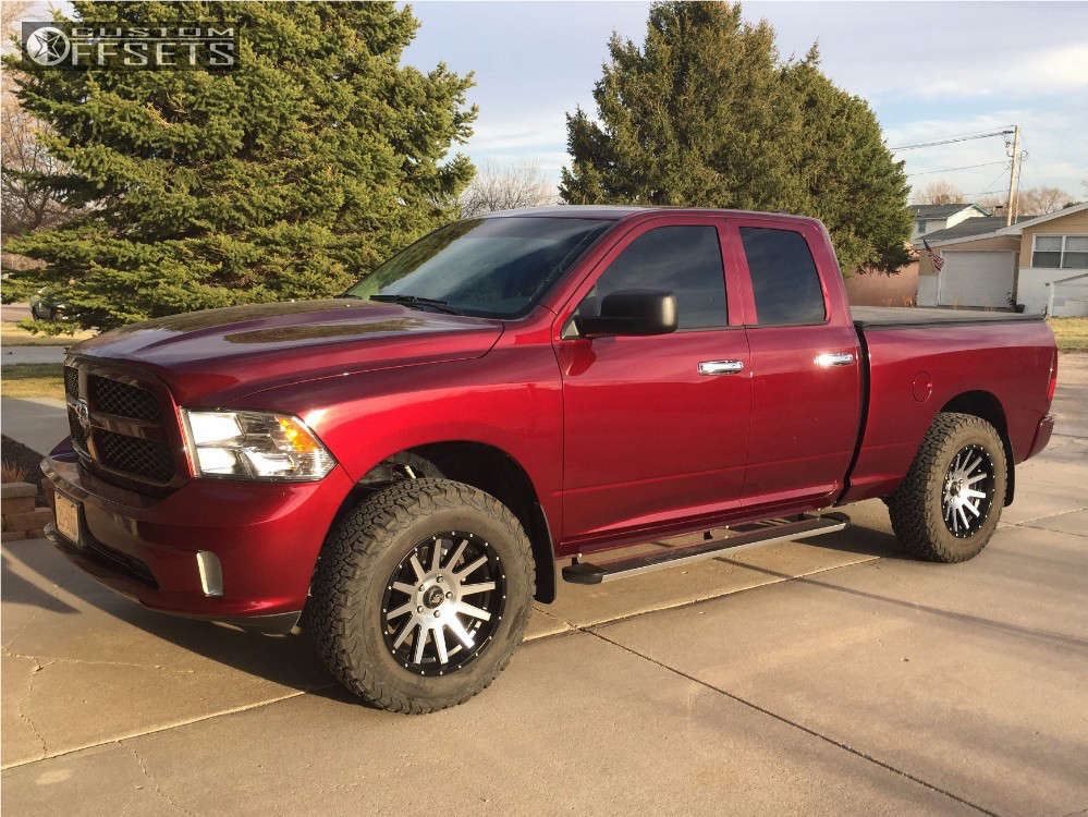 2017 Ram 1500 with 20x9 -12 LRG 107 and 285/65R20 BFGoodrich All ...
