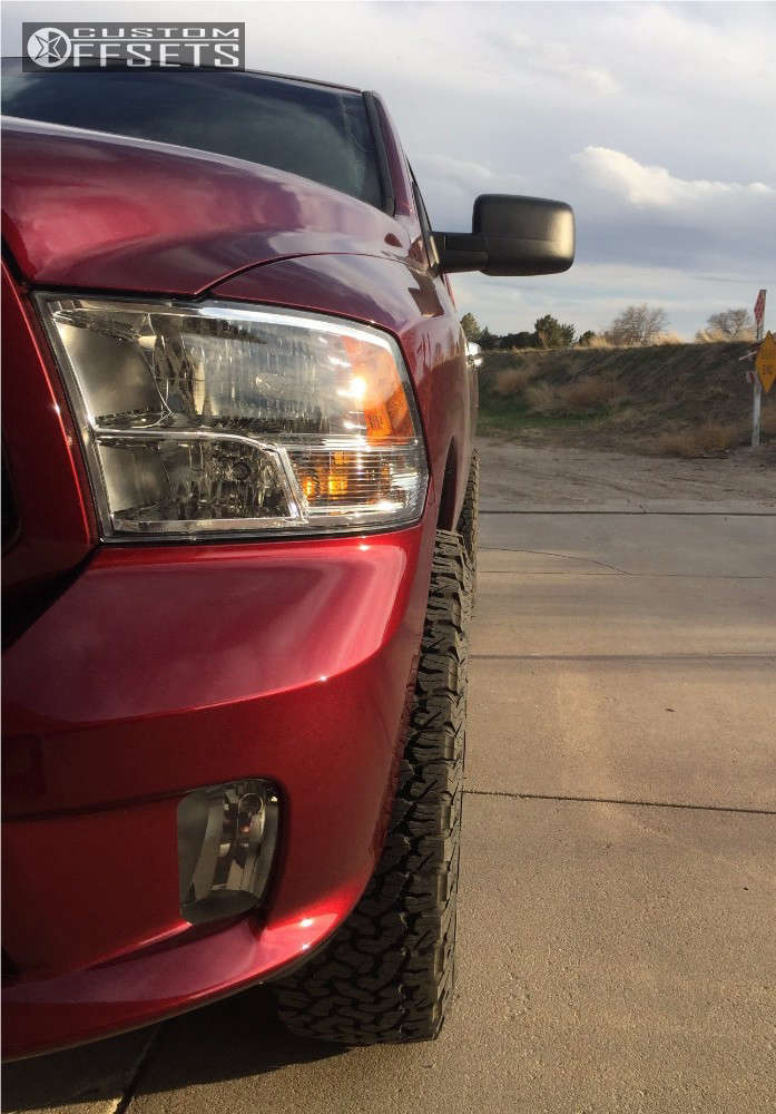 2017 Ram 1500 with 20x9 -12 LRG 107 and 285/65R20 BFGoodrich All ...