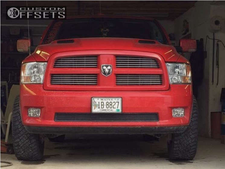 2011 Ram 1500 with 20x9 1 Fuel Hostage and 33/12.5R20 Atturo Trail ...