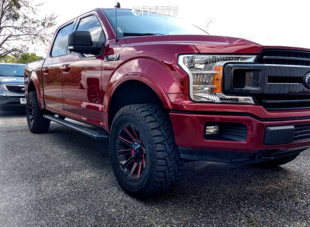 Fuel Contra 18x9 1 Black Milled | D61518902650 | Custom Offsets