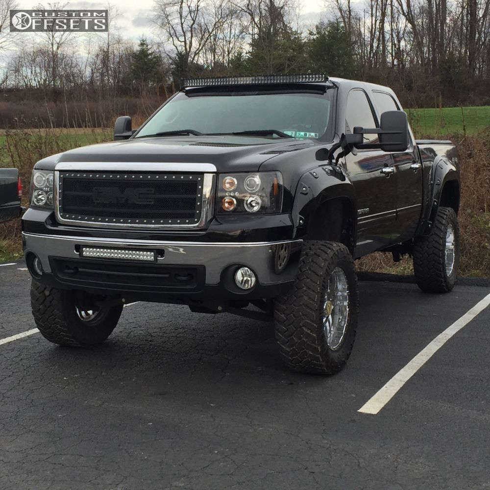 2007 GMC Sierra 1500 with 20x9 12 Alloy Ion Style 179 and 35/12.5R20 ...