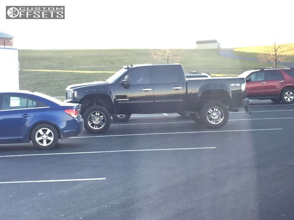 2007 GMC Sierra 1500 with 20x9 12 Alloy Ion Style 179 and 35/12.5R20 ...