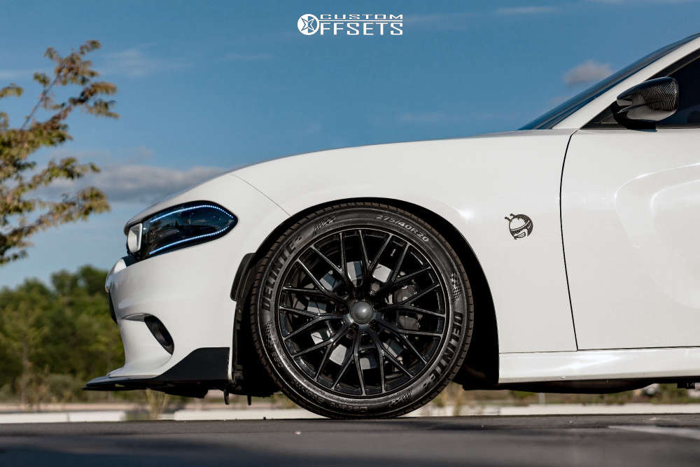 2020 Dodge Charger with 20x9 15 Asanti Black Abl-21 and 275/40R20 ...
