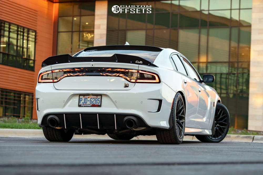 2020 Dodge Charger with 20x9 15 Asanti Black Abl-21 and 275/40R20 ...