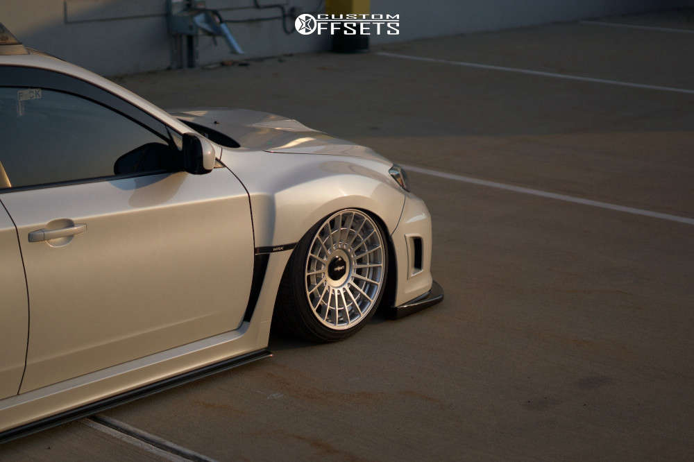 2013 Subaru WRX with 18x9.5 25 Rotiform Las-r and 225/40R18 Toyo Tires ...