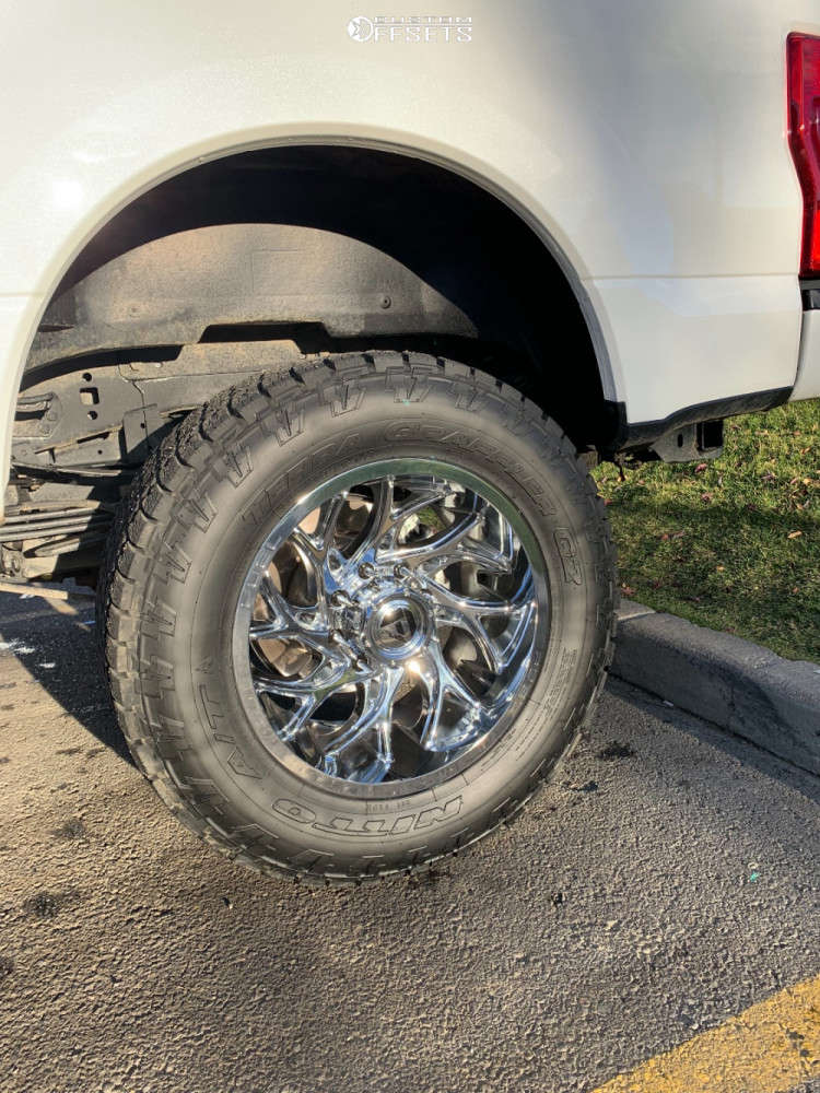 2021 Ford F-350 Super Duty with 20x10 -18 Fuel Runner and 35/12.5R20 ...