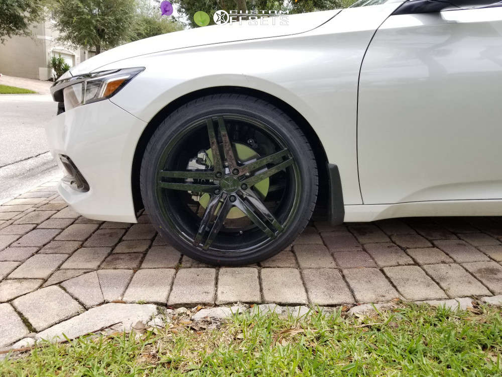 2021 Honda Accord with 20x10 45 Verde Parallax and 255/35R20 Vercelli ...