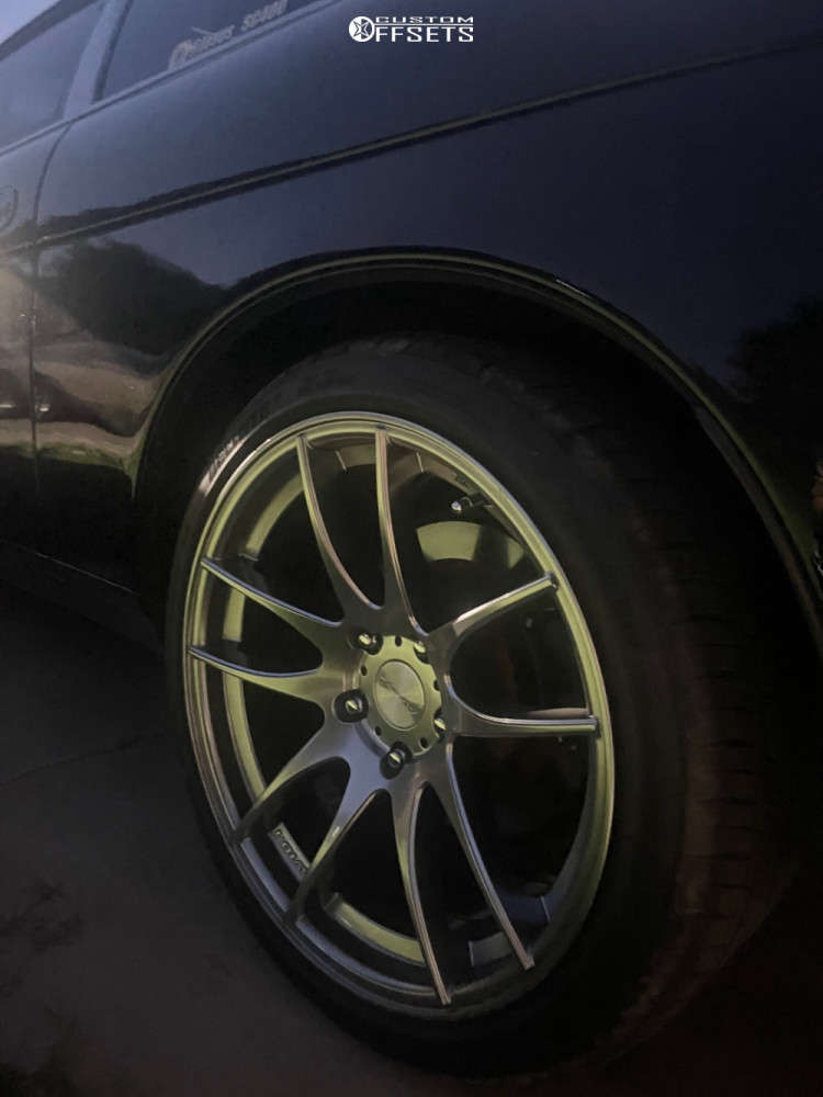 1995 Lexus SC400 Wheel Offset Tucked Stock | 1897185 | Custom Offsets