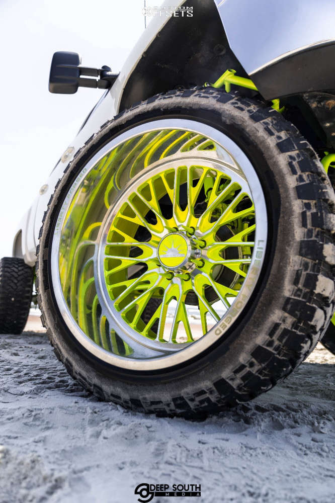 2014 Chevrolet Silverado 2500 HD with 28x16 -101 2Crave Liberty Forged ...