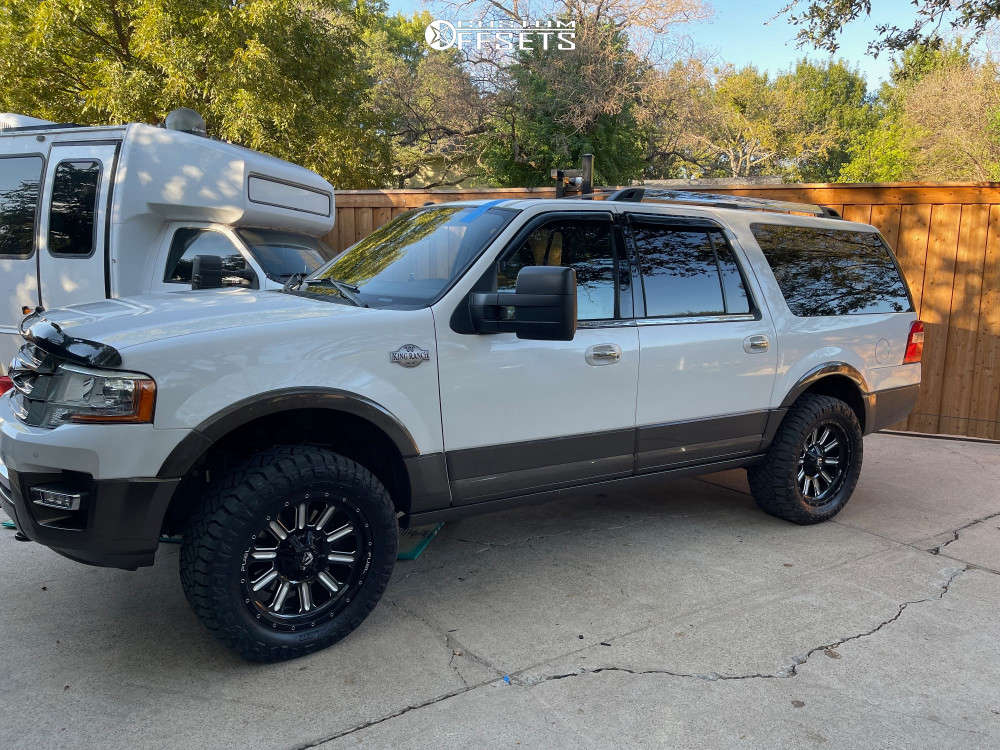 2016 Ford Expedition with 20x9 2 Fuel Hardline and 33/12.5R20 Nitto ...
