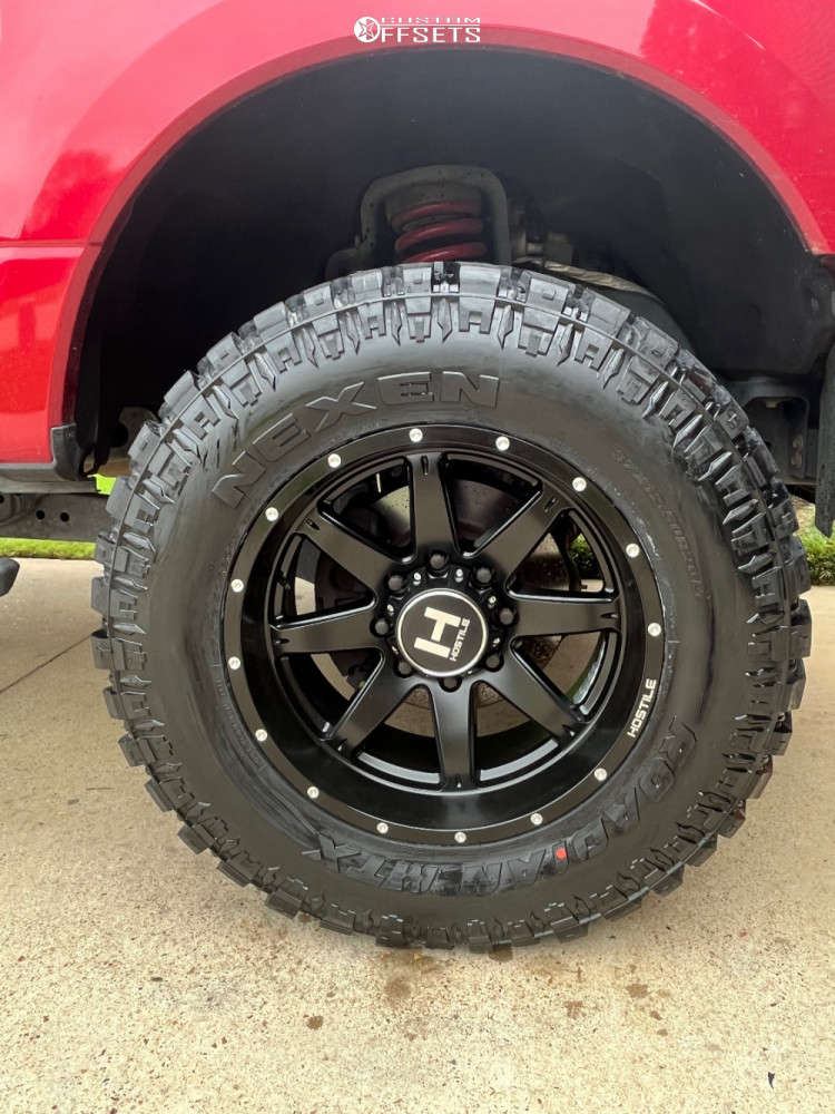 2017 Ford F-250 Super Duty with 20x10 -19 Hostile Alpha and 37/12.5R20 ...