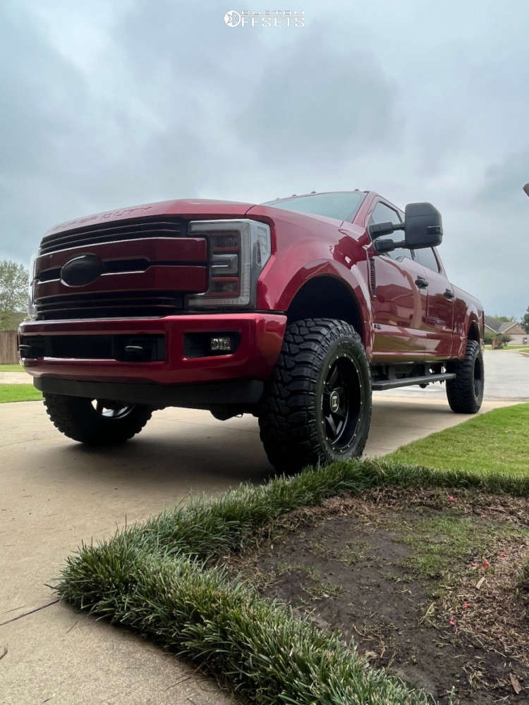 2017 Ford F-250 Super Duty with 20x10 -19 Hostile Alpha and 37/12.5R20 ...