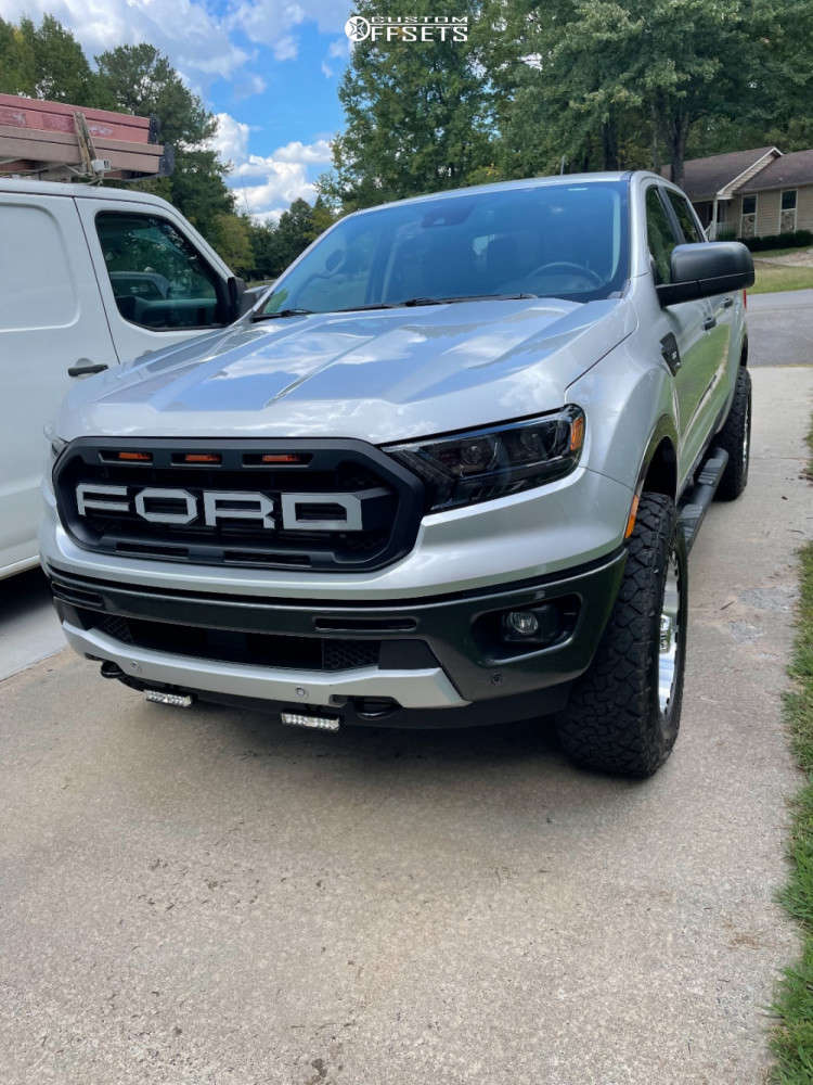 2019 Ford Ranger with 18x9 12 Alloy Ion 179 and 275/70R18 Venom Power ...
