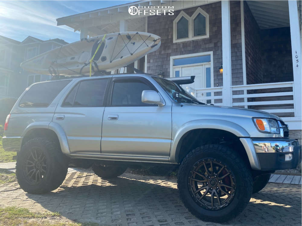 2001 Toyota 4Runner with 20x9 20 Fuel Rebel and 285/50R20 Kenda Klever ...