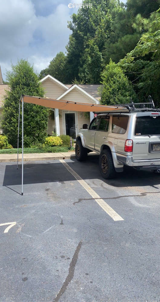 2001 Toyota 4Runner with 20x9 20 Fuel Rebel and 285/50R20 Kenda Klever ...