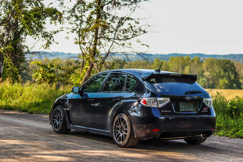 2008 Subaru Impreza Wheel Offset Nearly Flush Coilovers | 1900744 ...