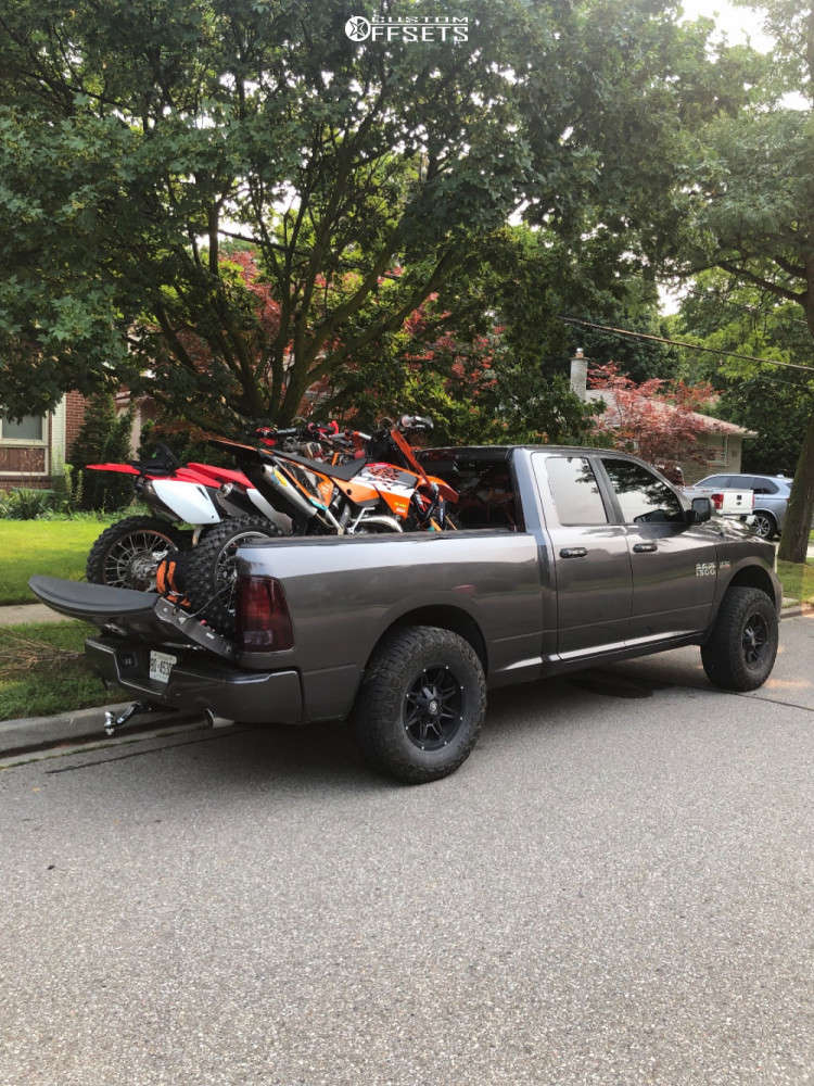 2015 Ram 1500 with 17x9 -12 Mayhem Rampage and 305/70R17 Cooper ...