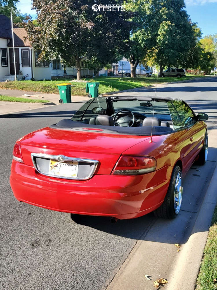 2004 Chrysler Sebring Wheel Offset Stock | 1901641 | Custom Offsets