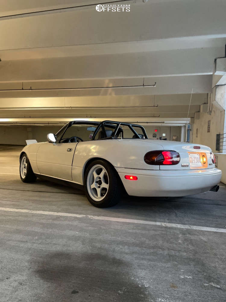 1996 Mazda Miata with 15x6.5 35 AVID1 AV8 and 195/50R15 Toyo Tires ...