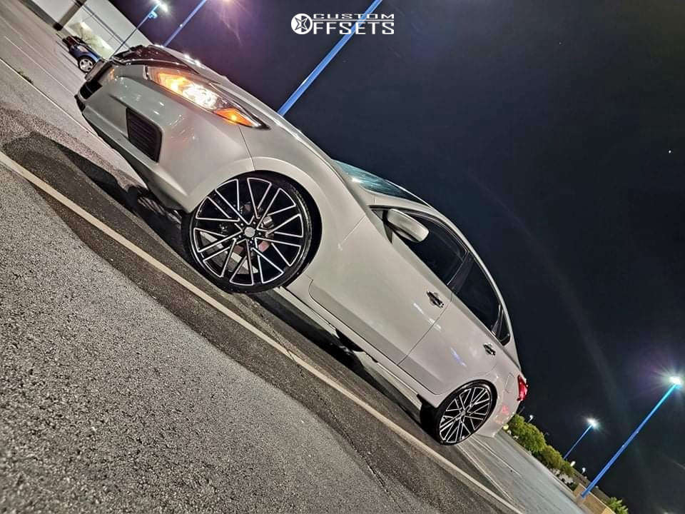 2016 Nissan Altima with 22x8 38 Elure 049 and 245/30R22 Fullrun F7000 ...