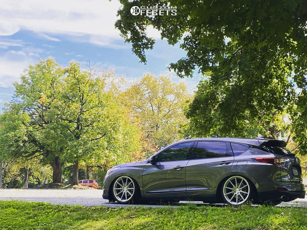 2021 Acura RDX with 21x10.5 28 Venti and 255/35R21 Bridgestone Alenza ...
