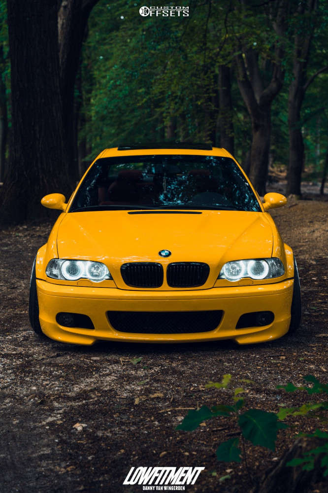 2002 BMW 330Ci with 18x11 0 Carline Cm6 and 235/40R18 Achilles Atr ...