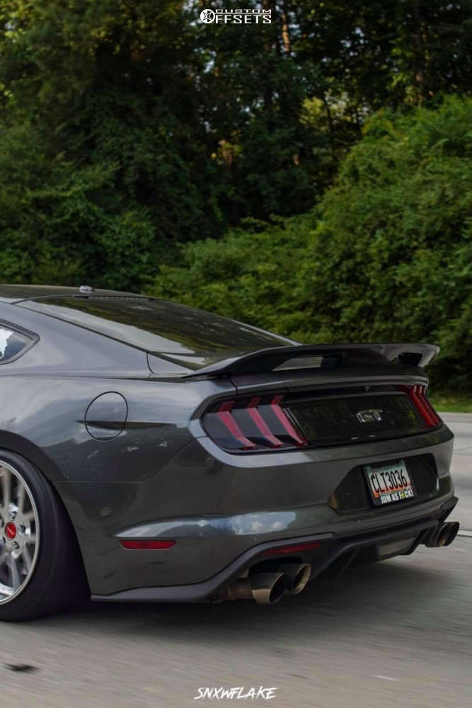 2019 Ford Mustang with 19x10 15 Weds Lxz and 235/35R19 Federal SS595 ...