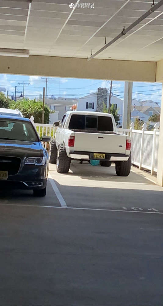 2003 Ford Ranger with 20x12 -55 XD Riot and 33/12.5R20 Federal Couragia ...