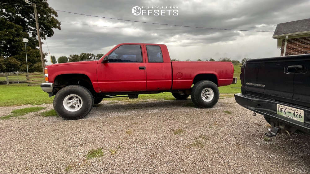 1993 Chevrolet K1500 with 15x12 -44 Pacer Aluminum and 35/12.5R15 ...