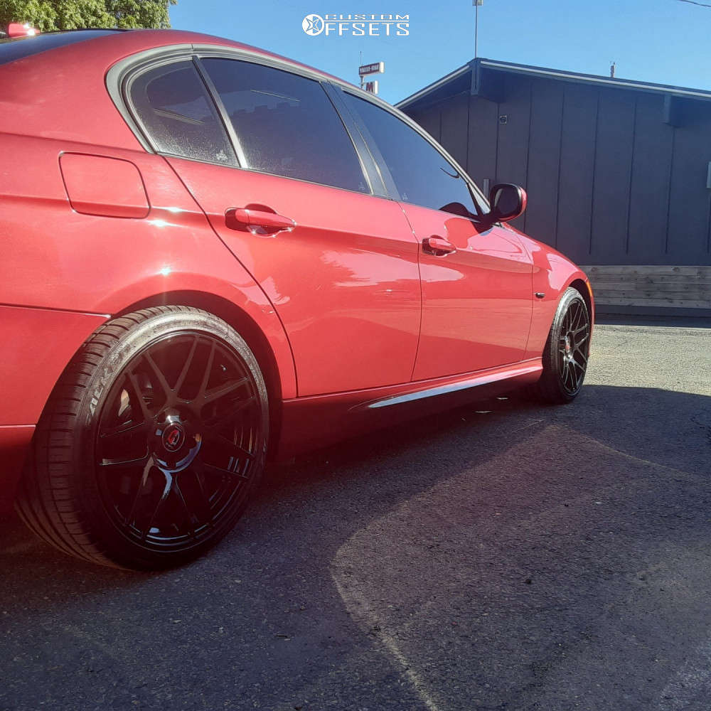 2011 BMW 328i with 18x8.5 35 Curva C300 and 225/40R18 Falken Fk510 and ...