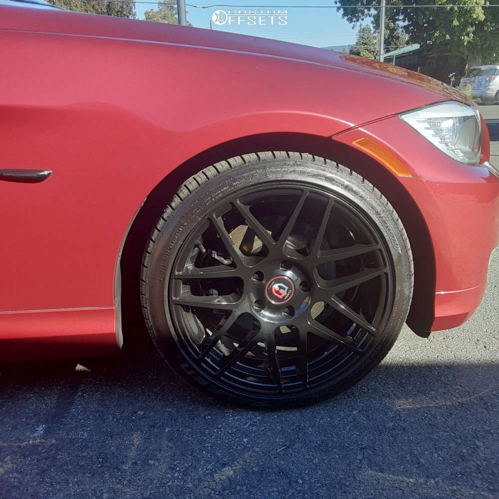 2011 BMW 328i with 18x8.5 35 Curva C300 and 225/40R18 Falken Fk510 and ...