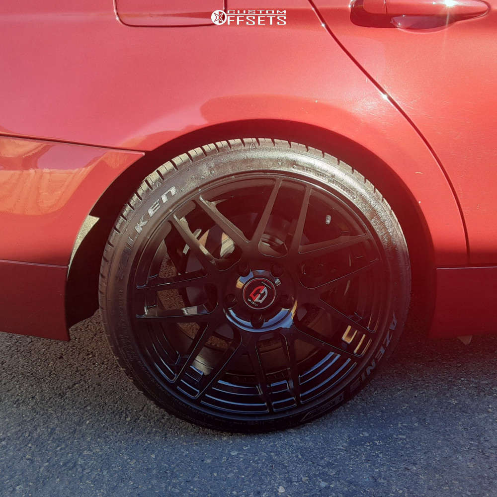 2011 BMW 328i with 18x8.5 35 Curva C300 and 225/40R18 Falken Fk510 and ...