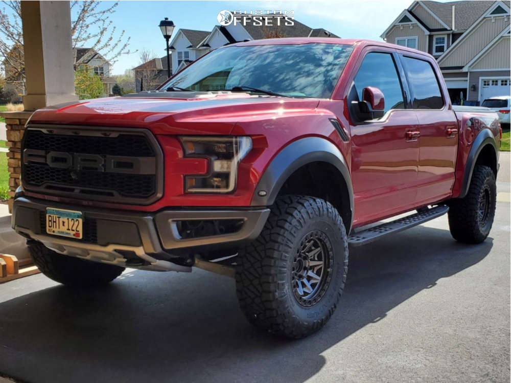 2018 Ford F-150 with 17x9 1 Fuel Covert and 35/12.5R17 Nitto Ridge ...