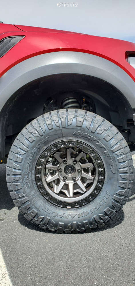 2018 Ford F-150 with 17x9 1 Fuel Covert and 35/12.5R17 Nitto Ridge ...